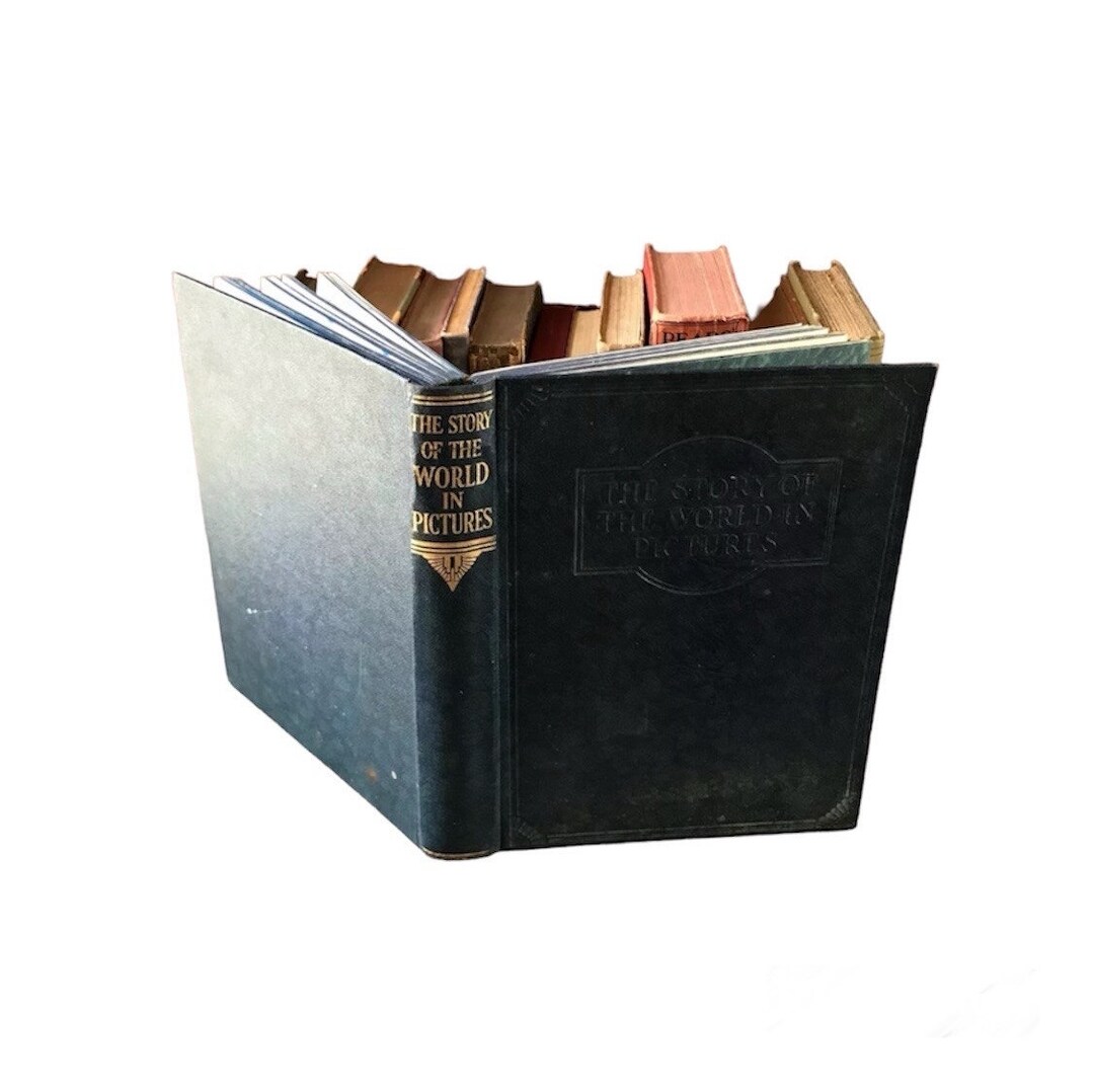 Vintage English Illustrated History Book the Story of the World in ...