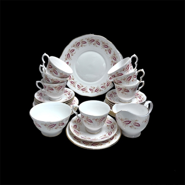 Queen Anne Tea Set - Etsy UK