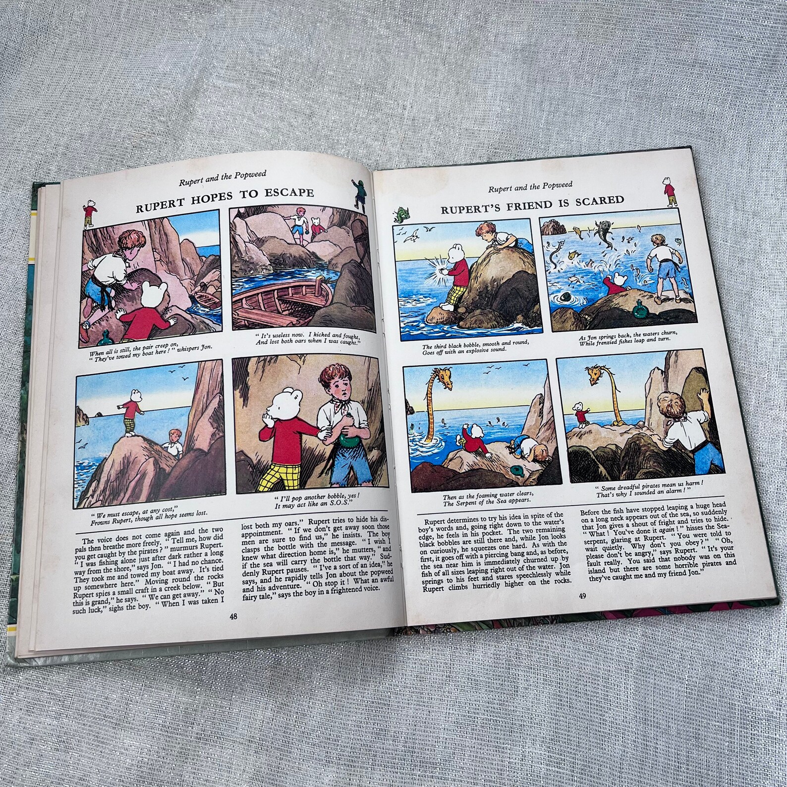Vintage Daily Express Rupert Bear Annual From 1971 Book Daily Express ...