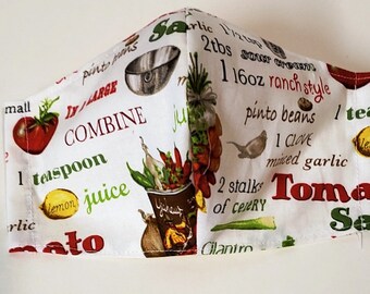 Kitchen Face Mask - Etsy