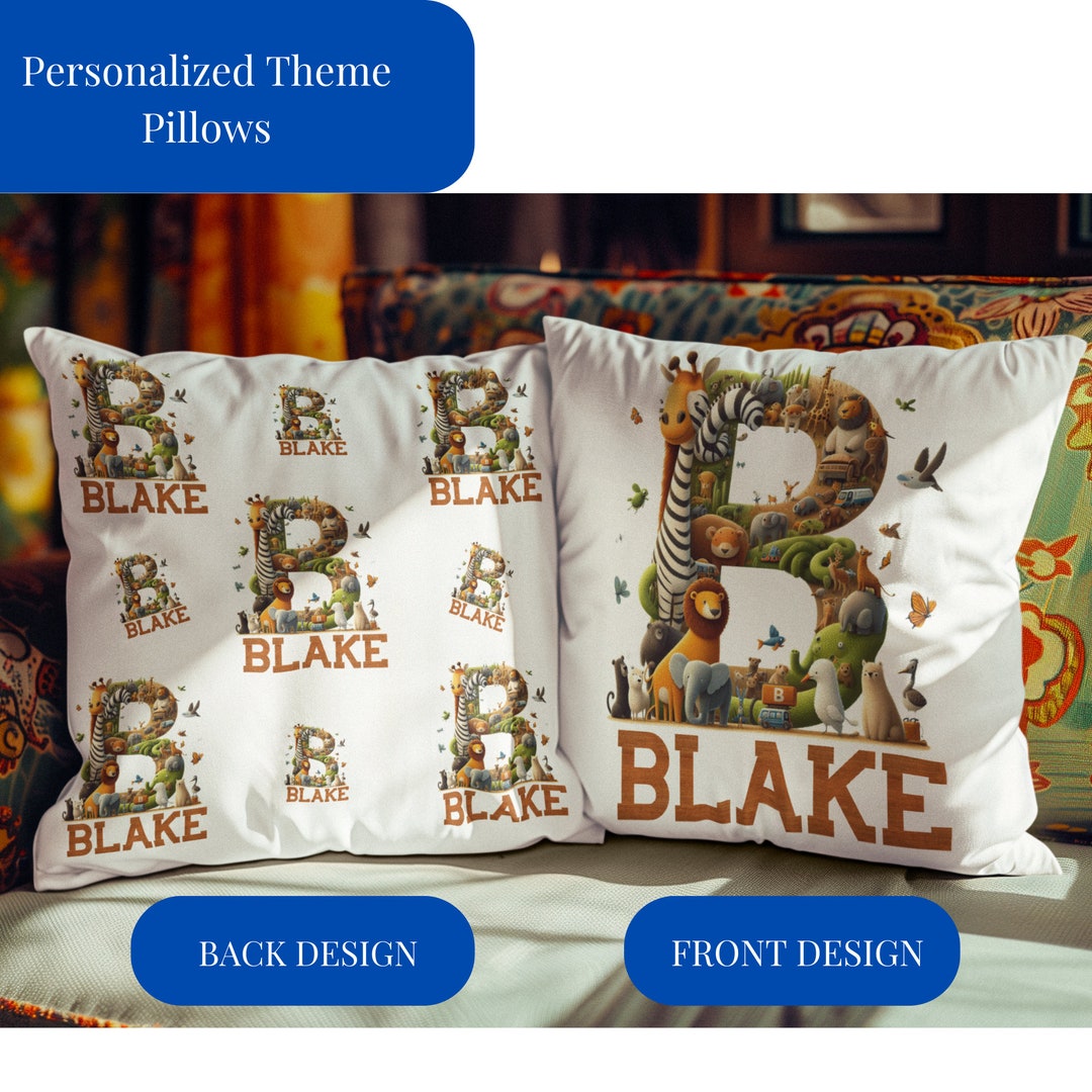 Personalized Custom Pillows - Custom Name Pillows - Perfect Gift for ...