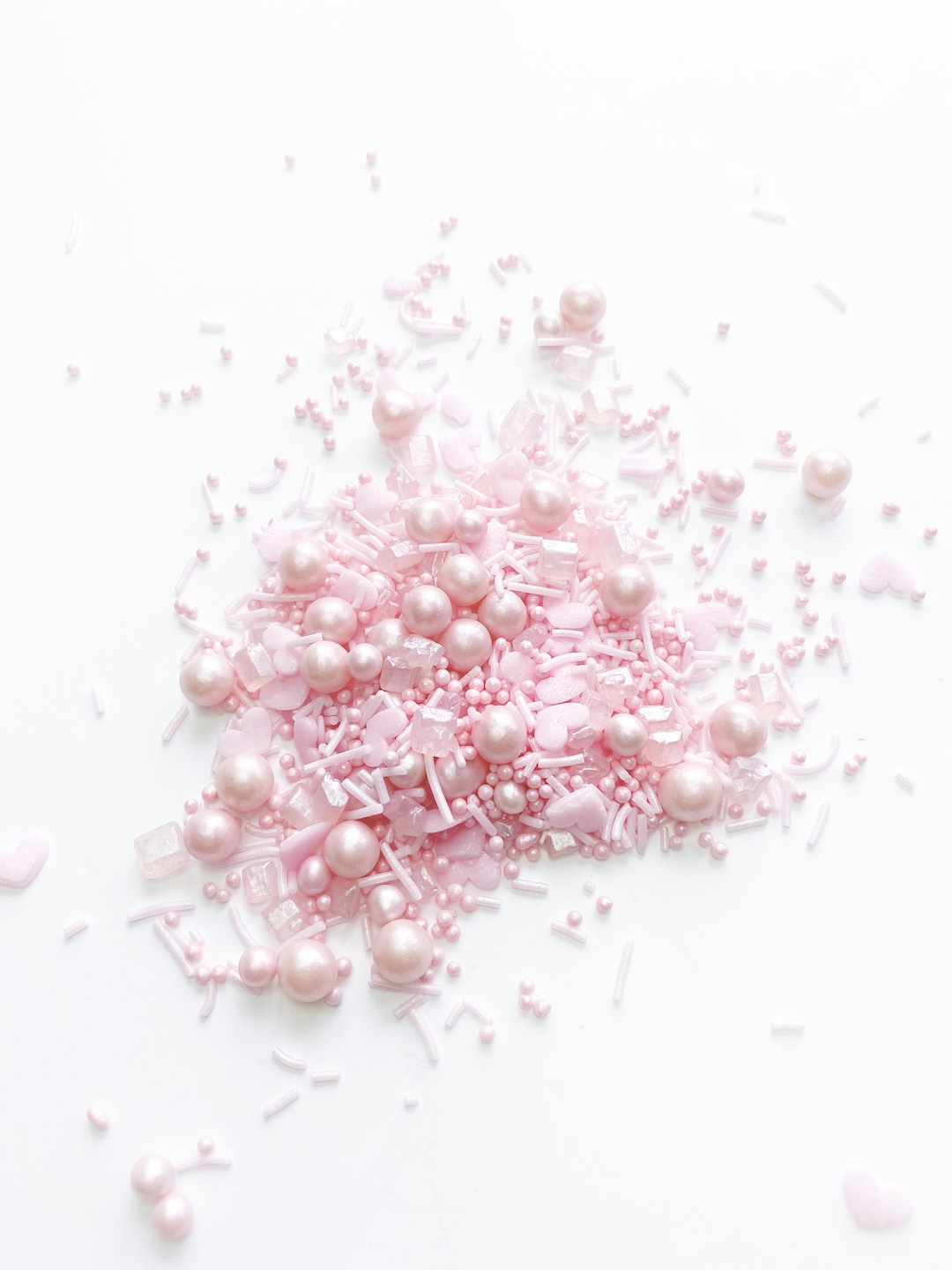 Pink Cake Sprinkles Mix – Edible & Vegan – Baby Girl, Girly Cupcake ...