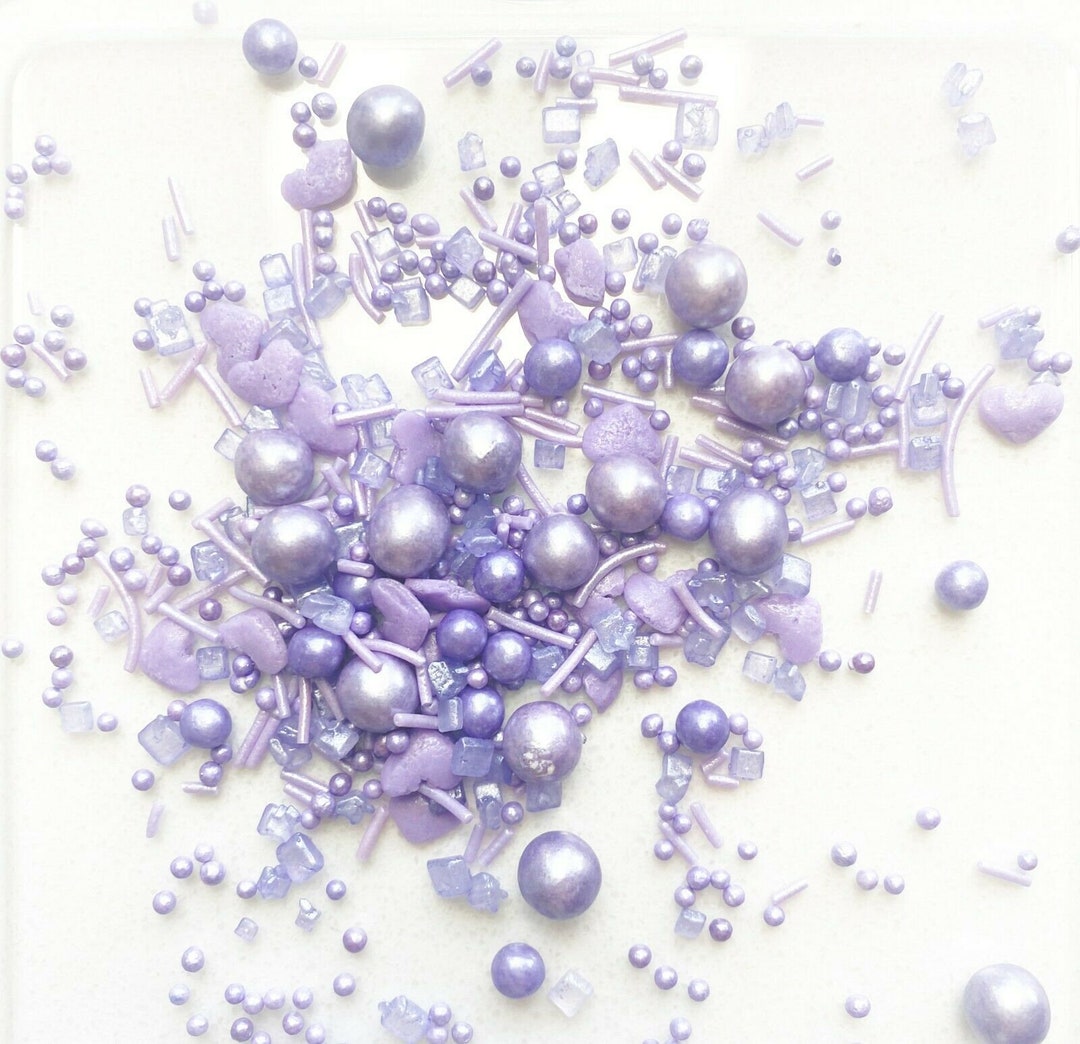 Purple Cake Sprinkles - Purple Cake Sprinkle - Cupcake Sprinkles ...