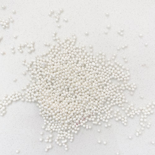 White Cake Pearls 2mm Ball Sprinkles Ivory Cake Sprinkle - Etsy