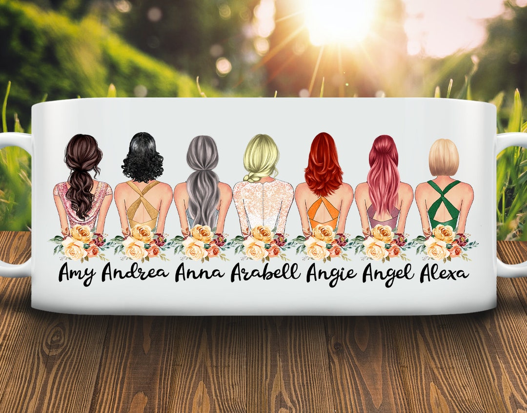 Bride Tribe Mug, Sisters of the Bride Gift, Best Friends Forever Gifts ...