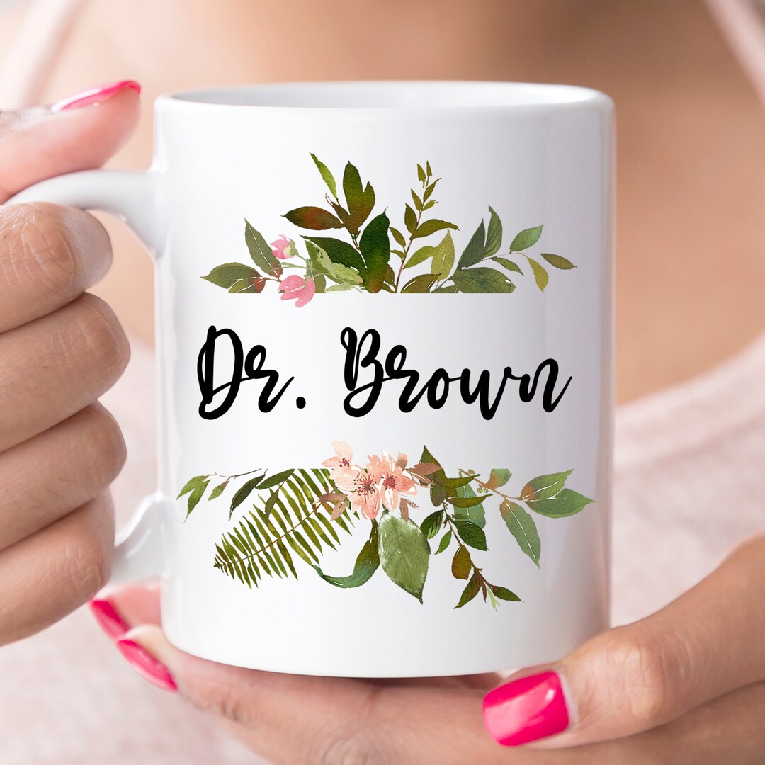 Custom Graduation Gift, New Doctor Cup, Phd Student Gift, Doctorate Mug ...