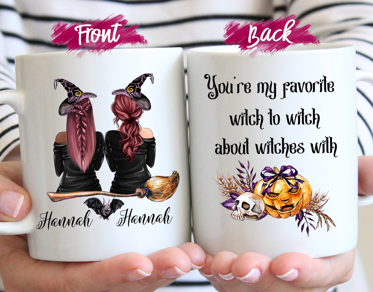 Best Witches Ever Mug, Best Fucking Friend Ever, Witch Mug, Funny ...