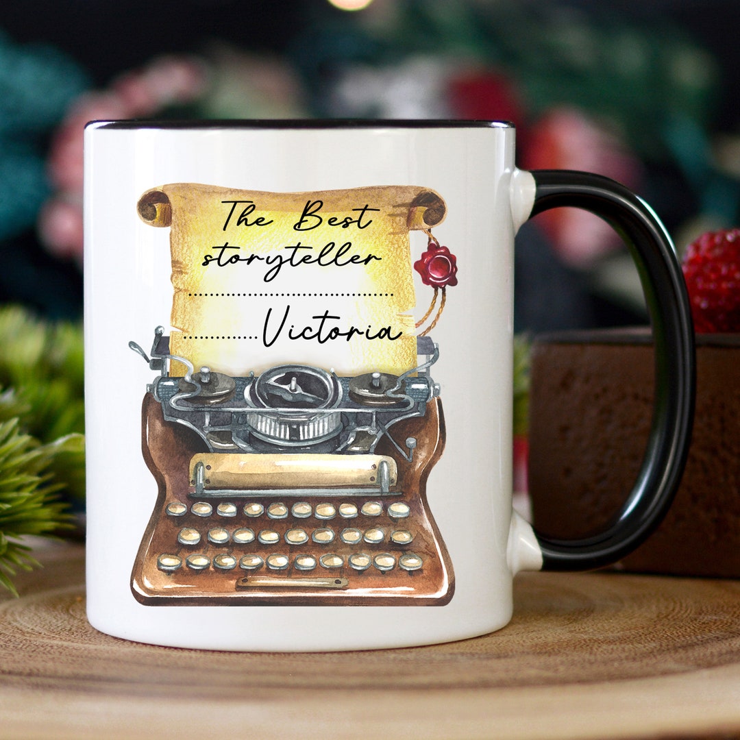 Personalized Coffee Mug Story Teller Writer Mug Gift for Writers ...