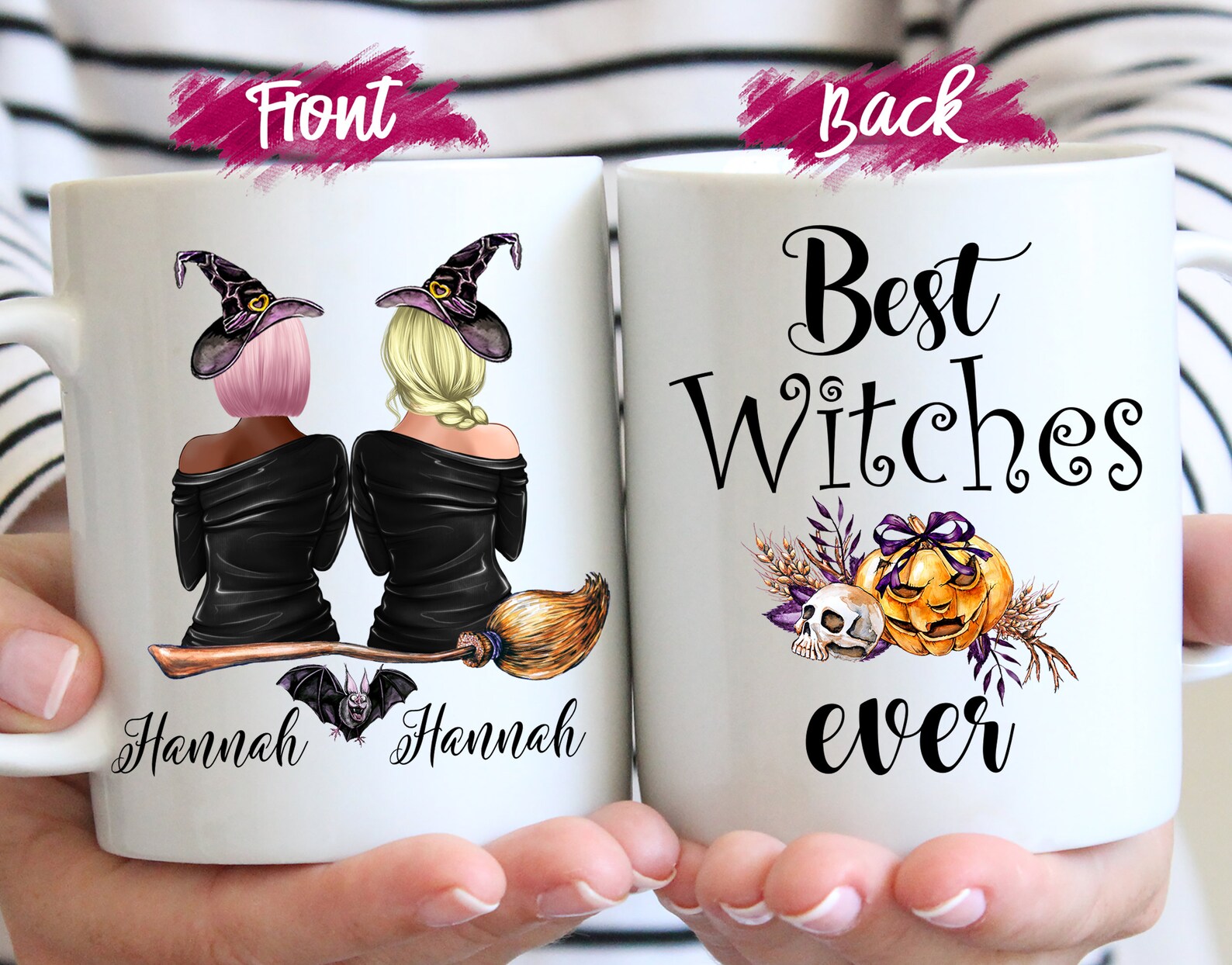Best Witches Ever Mug, Best Fucking Friend Ever, Witch Gift, Funny ...