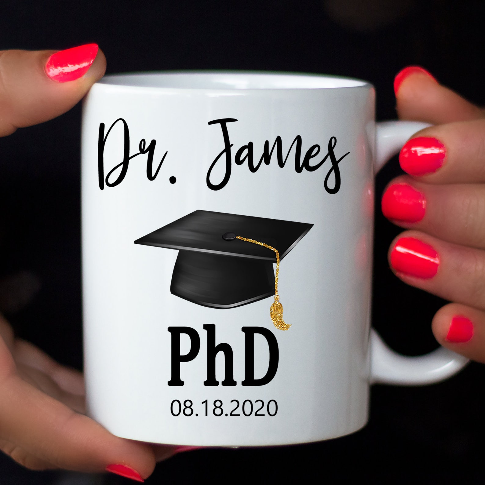 Phd Mug, Phd Grad Gift, Doctor Mug, New Doctor Gift, Doctorate ...