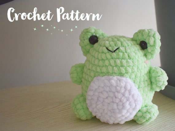 Buy Fluffy Frog Crochet Pattern Online in India - Etsy