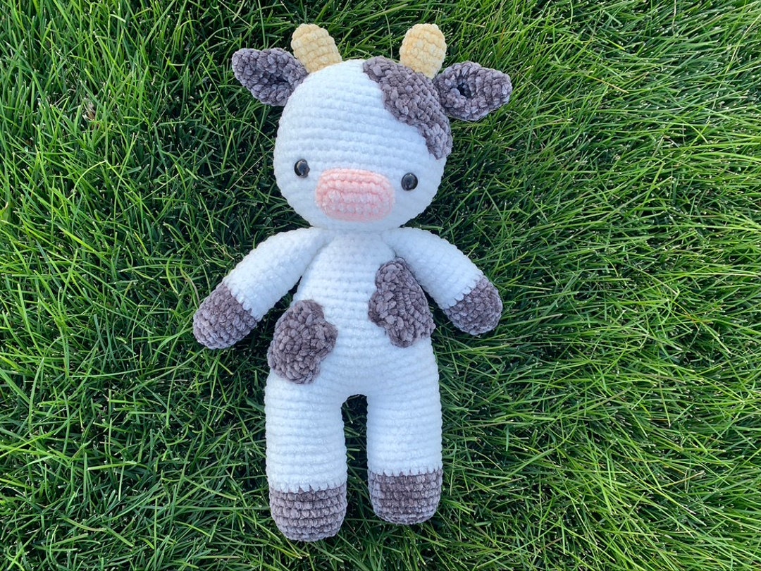 Fluffy Cow Crochet Pattern - Etsy