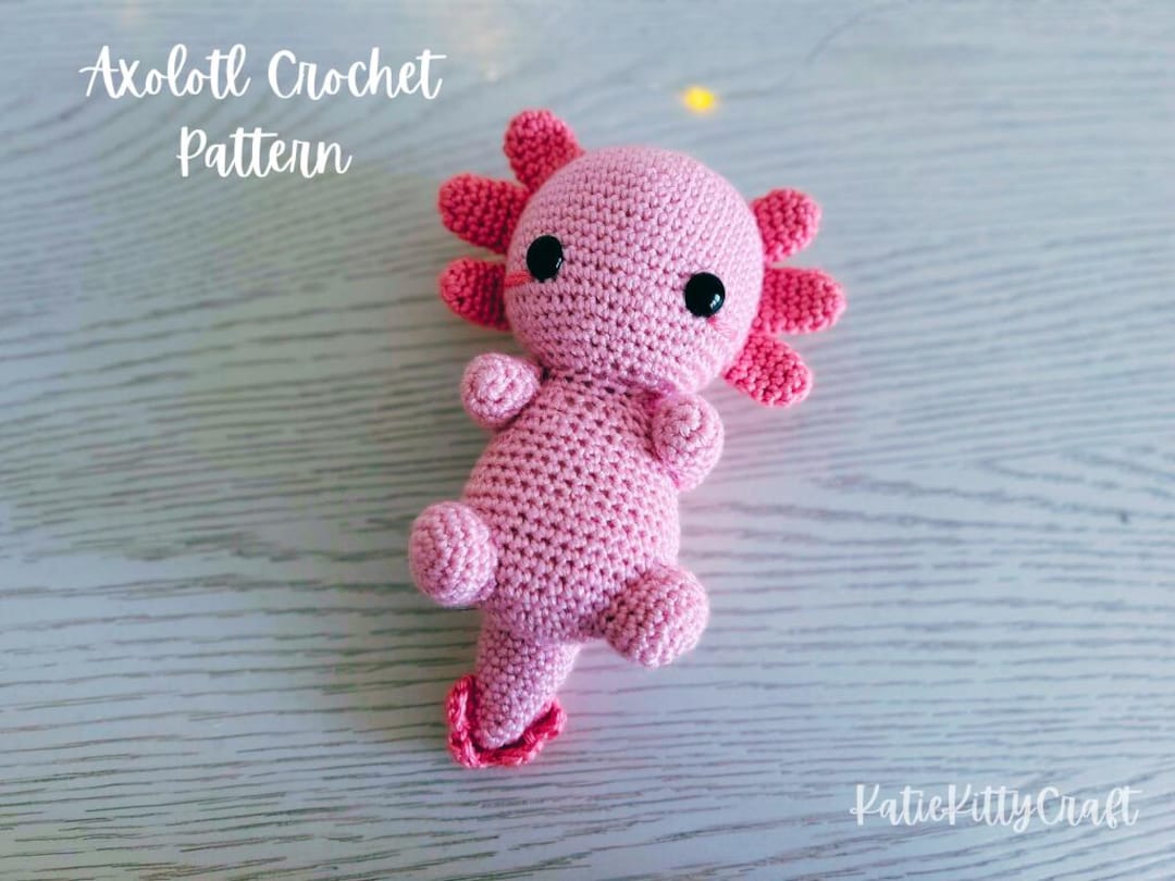 Axolotl Crochet Pattern - Etsy