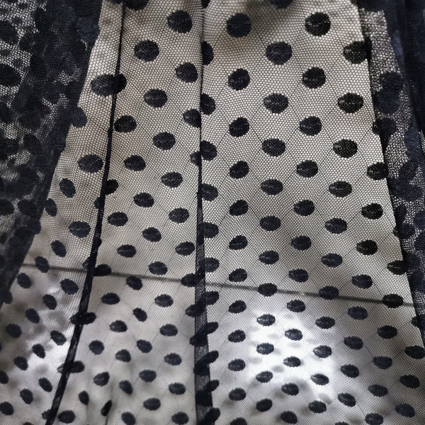 Dot Lace Fabric - Etsy