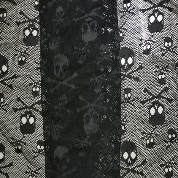 Skull Fabric - Etsy