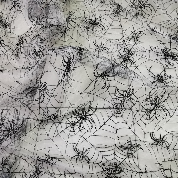 Spider Fabric - Etsy