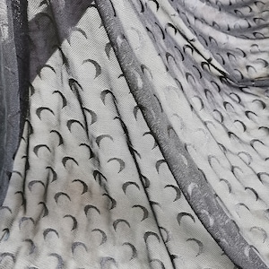 Moon Lace Fabric 4 Way Stretch Lace Fabric by the Yard or Wholesale - Etsy