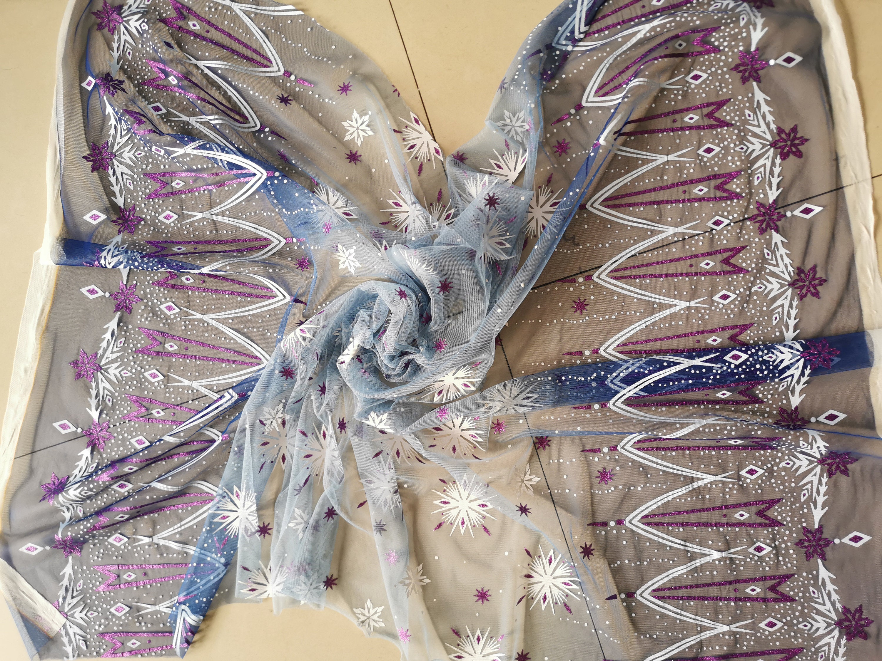 Frozen 2 Fabric Queen Elsa fabric Frozen Fabric by the yard | Etsy