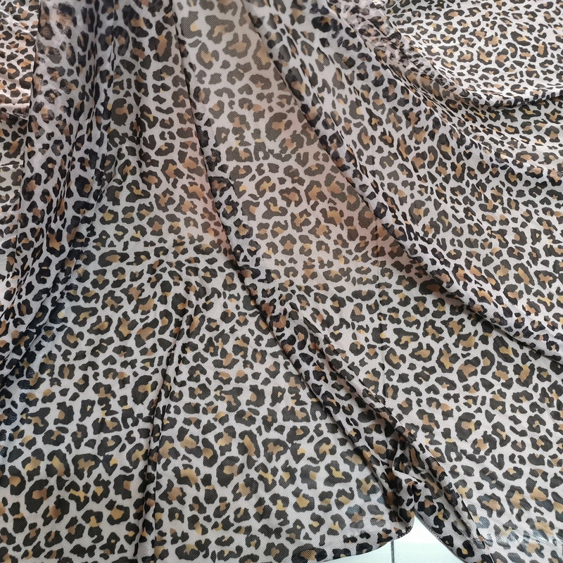 Leopard Fabric - Etsy