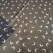 Moon Pattern Fabric Moon Print Fabric 4 Way Stretch Mesh Lingerie ...