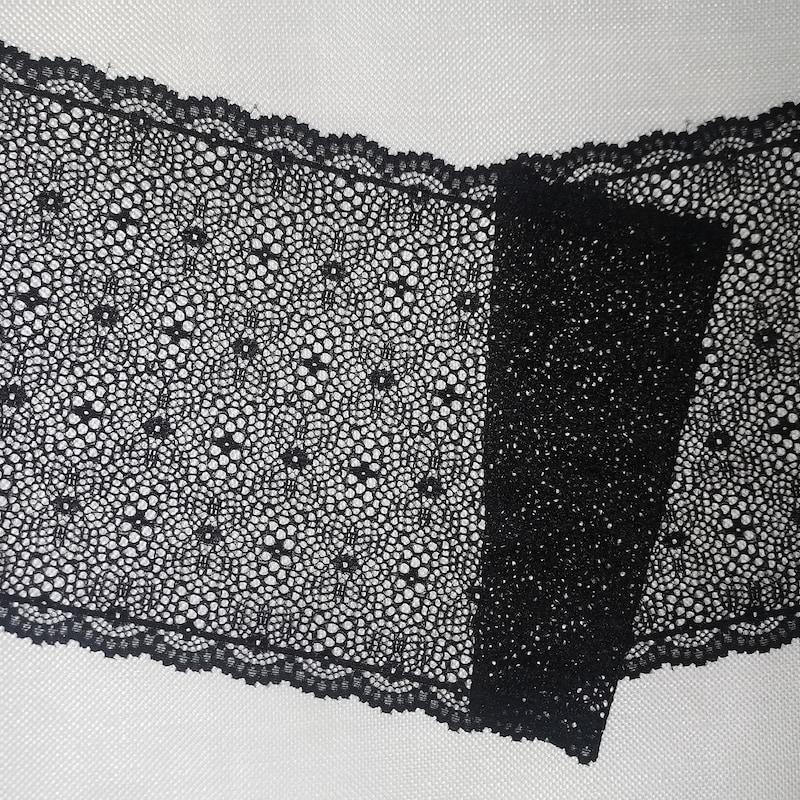Black Lace Trim - Etsy