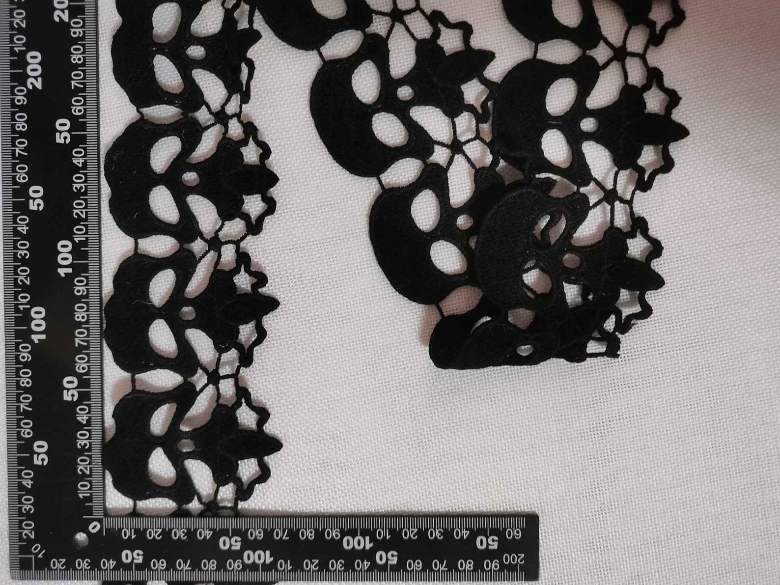 70mm off White Skull Lace Trim Halloween Skull Lace - Etsy