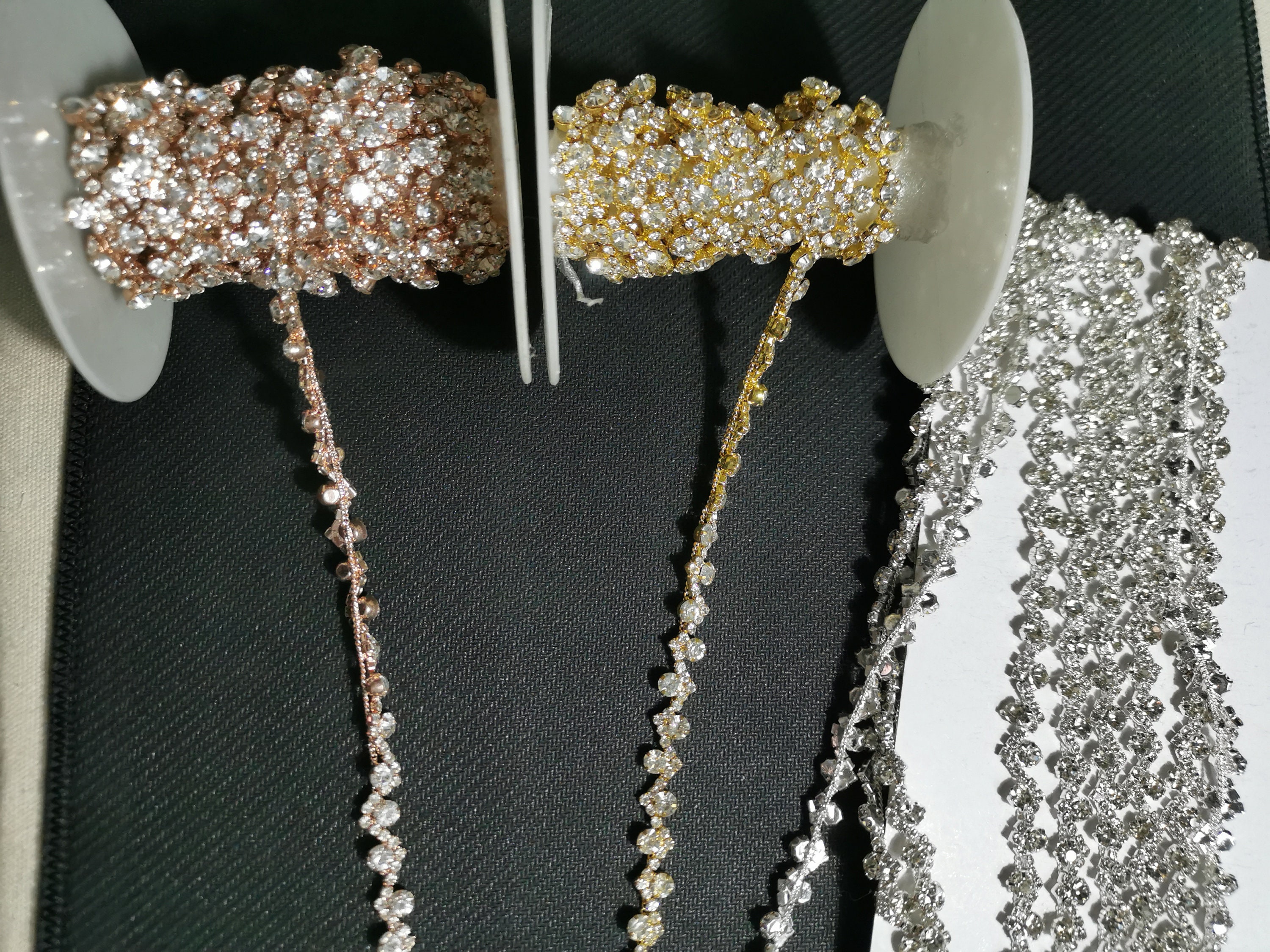 Rhinestone Ribbon Etsy Canada