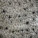 Black Spider Web Fabric: Halloween Flocked Tulle Mesh, 58" Wide - Etsy