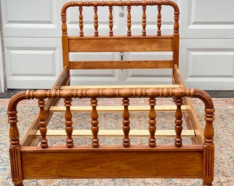 Antique Twin Size Spindle Spool Bed Frame - Etsy