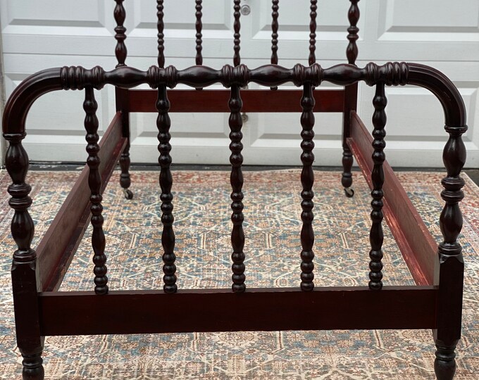 Antique Twin Size Spindle Spool Bed Frame - Etsy