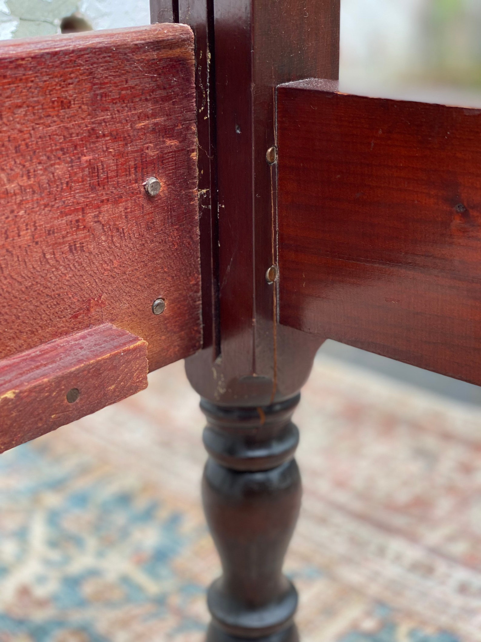 Antique Twin Size Spindle Spool Bed Frame - Etsy