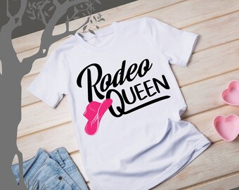 Rodeo Queen Svg - Etsy