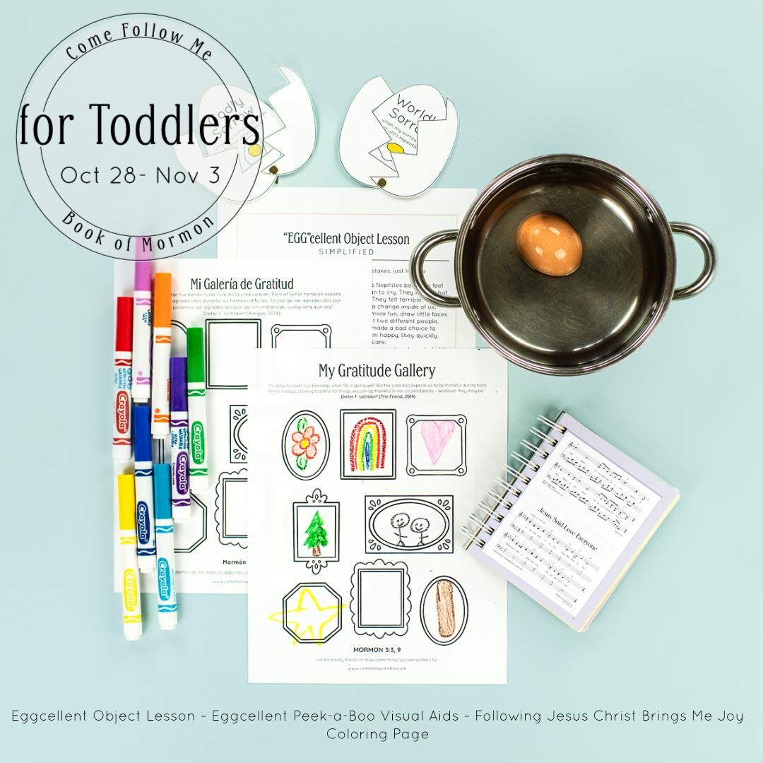 Come Follow Me Primary 2024 TODDLER: Book of Mormon Lesson 44 Oct 28 ...