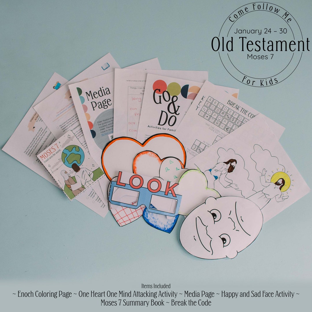 Come Follow Me Primary 2022 STANDARD: Old Testament - Lesson 5 (january ...