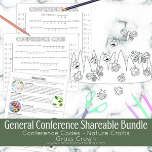 General Conference Activity Bag Bundle for Kids // October 2023 ...