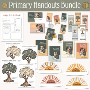 Book of Mormon 2024 Complete Primary Bundle // LDS Primary, Primary ...