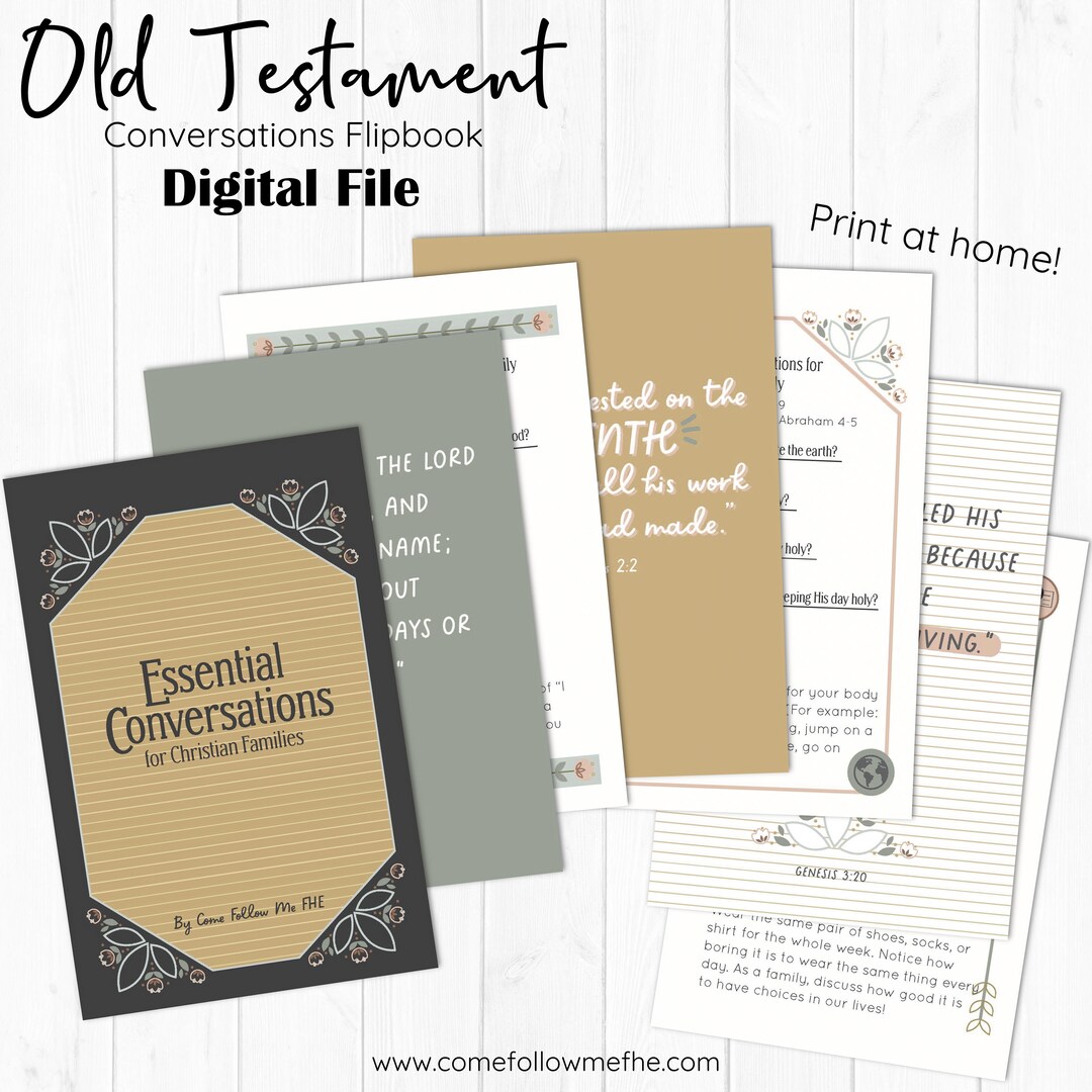 Essential Conversations - DIGITAL DOWNLOAD - Etsy