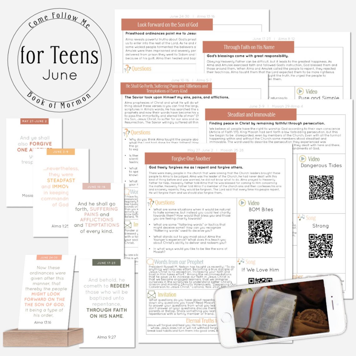 TEEN: Book of Mormon June Lessons May 27-june 30 // Come Follow Me 2024 ...