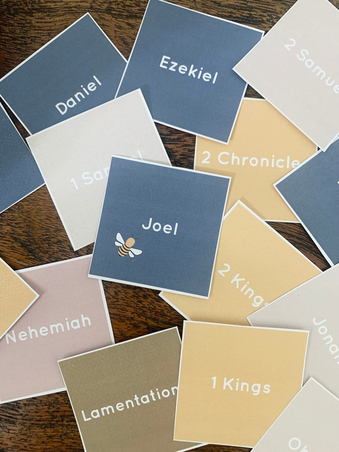 Books in the Old Testament Poster and Flipbook // Old - Etsy