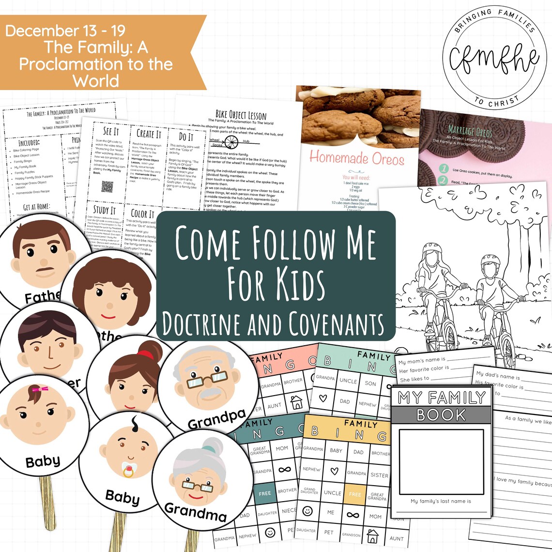 Come Follow Me 2021 STANDARD: D&C Lesson 51 december - Etsy