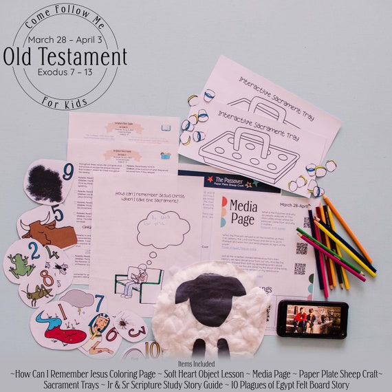 Come Follow Me Primary 2022 ELEMENTARY: Old Testament Lesson - Etsy