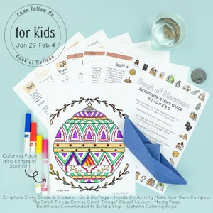 Come Follow Me Primary 2024 ELEMENTARY: Book of Mormon Lesson 5 Jan 29 ...