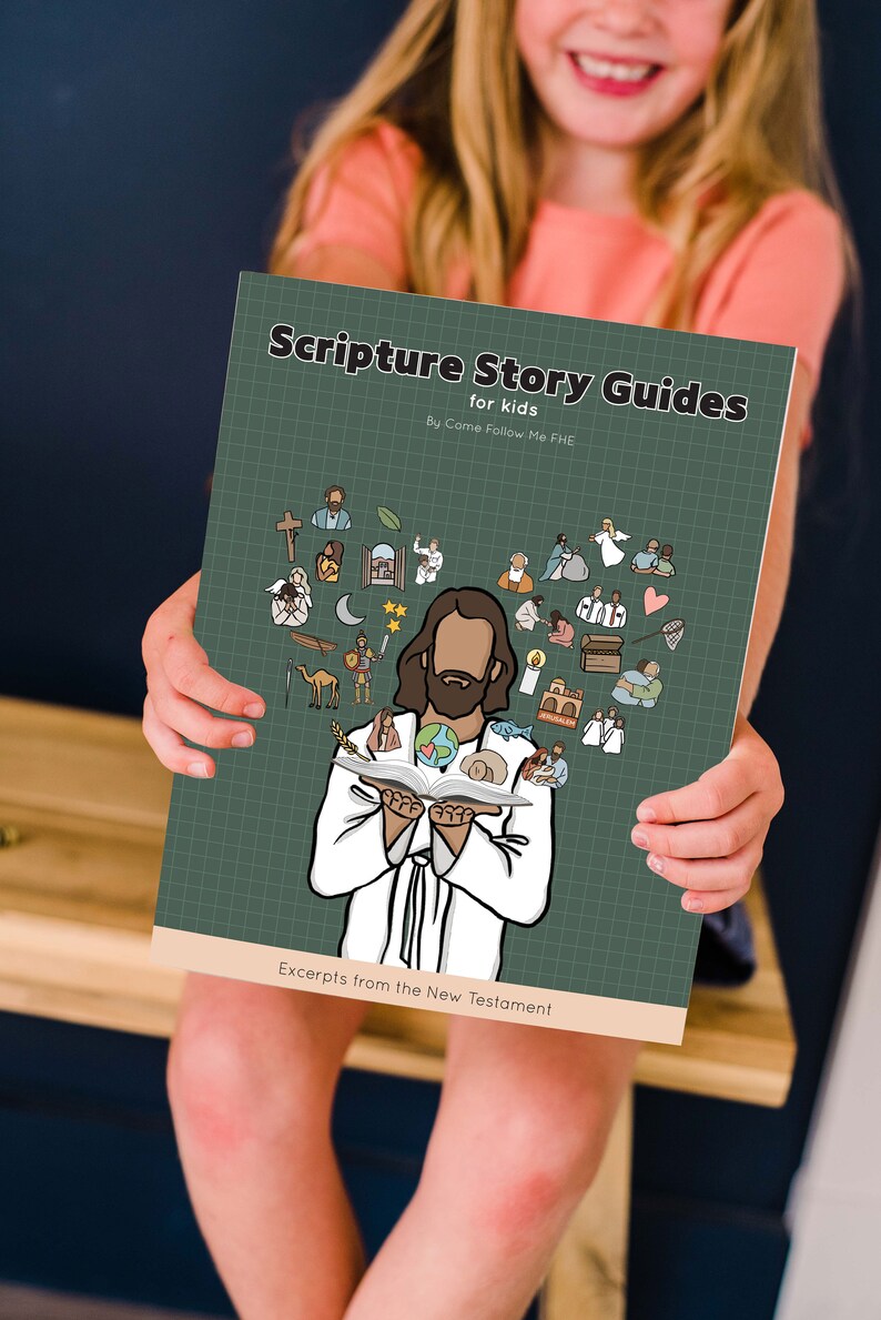 New Testament Scripture Story Guides for Primary Children // - Etsy