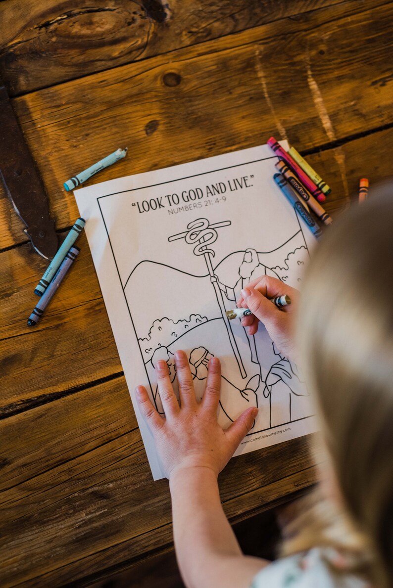 Come Follow Me Primary 2022 TODDLER: Old Testament Lesson 20 - Etsy