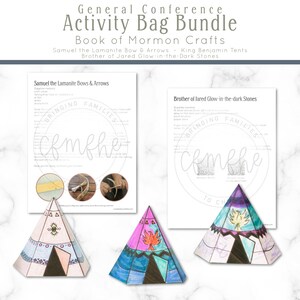 General Conference Activity Bag Bundle for Kids // April 2024, Family ...