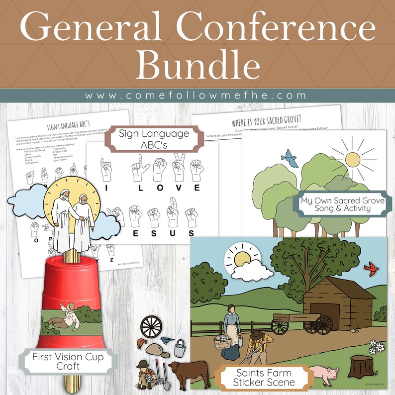 LDS General Conference Bundle October 2021 // LDS Faith - Etsy