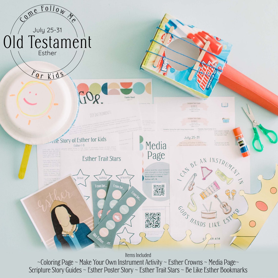 Come Follow Me Primary 2022 ELEMENTARY: Old Testament Lesson - Etsy