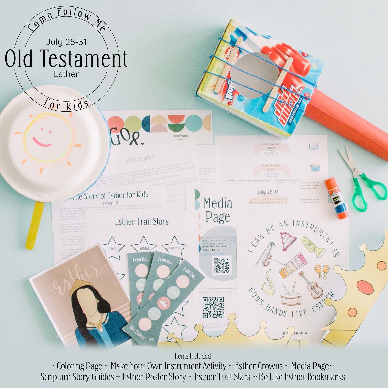 Come Follow Me Primary 2022 ELEMENTARY: Old Testament Lesson - Etsy