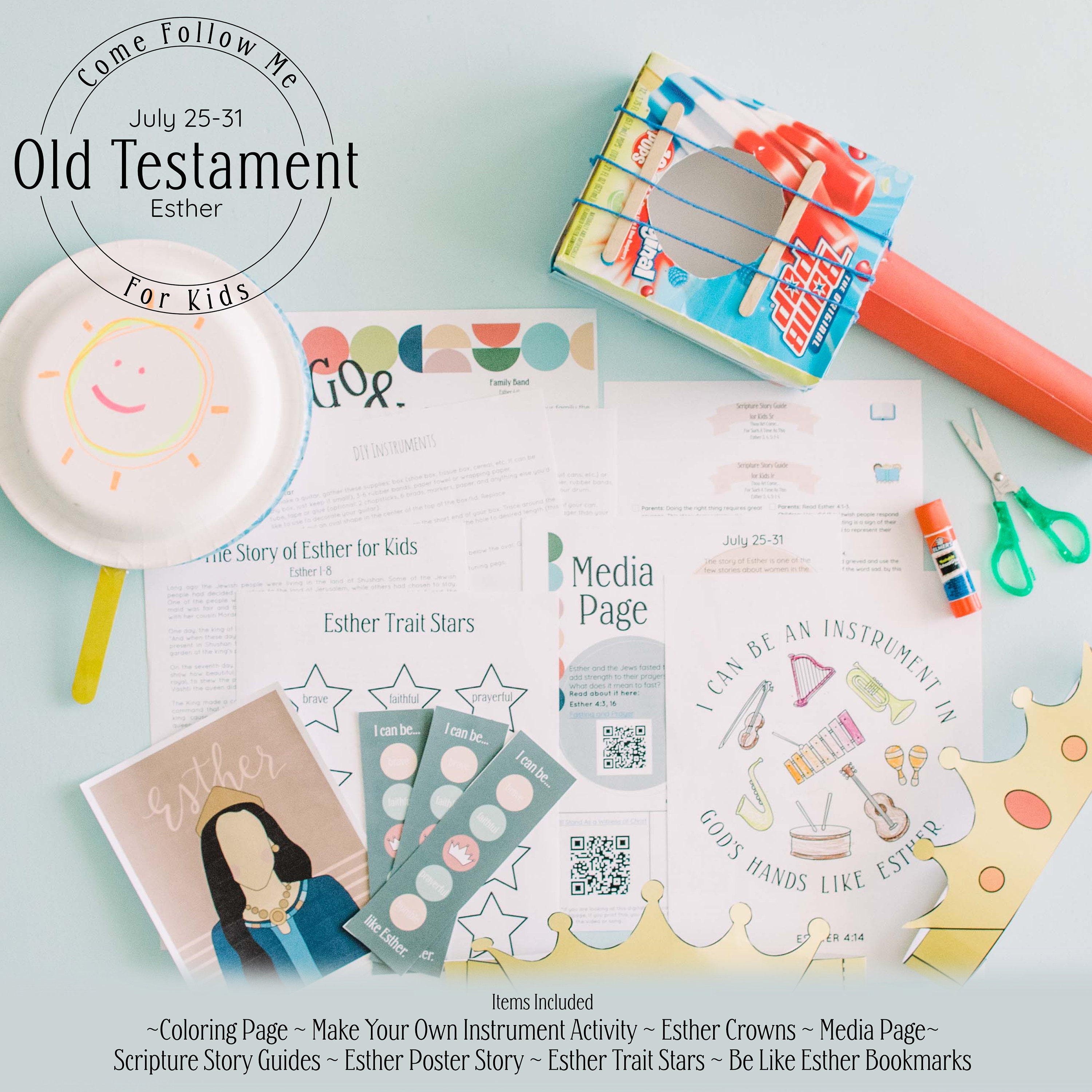 Come Follow Me Primary 2022 ELEMENTARY: Old Testament Lesson - Etsy