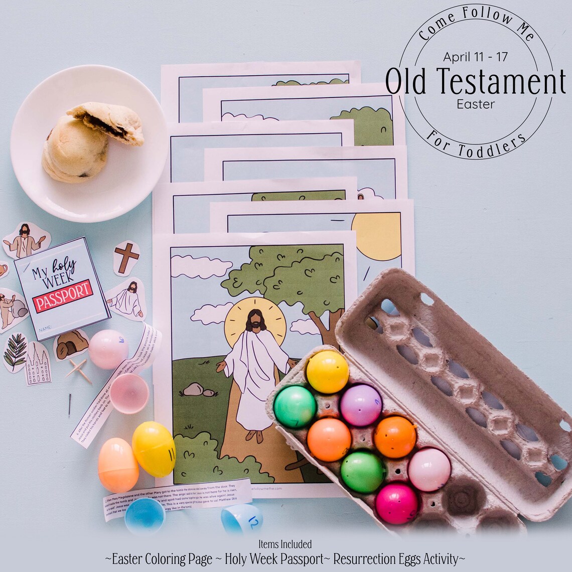 Come Follow Me Primary 2022 TODDLER: Old Testament Lesson 16 | Etsy